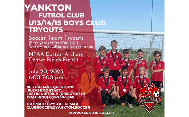 Yankton Youth Soccer Association > Home